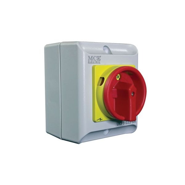 UKP1-322-SM Enclosed Surface Mount Lockable Isolator 32A 2Pole ...